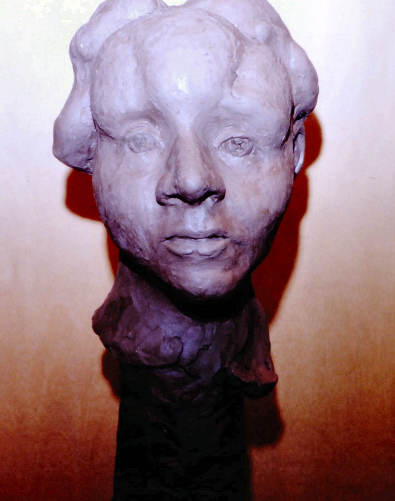 307 Study after Lynn, clay, life size, 1981 | Daniel Quall King